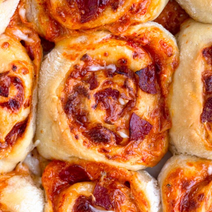 Homemade Pizza Buns - Always Eat Dessert