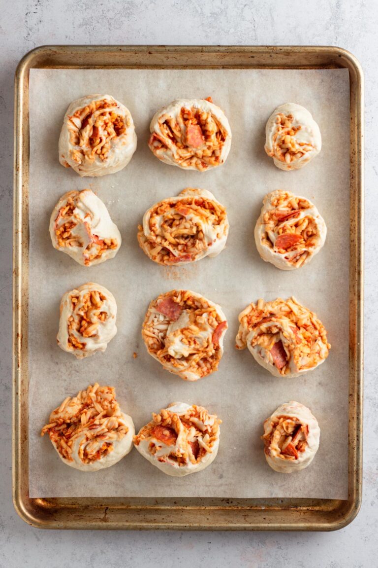Homemade Pizza Buns - Always Eat Dessert