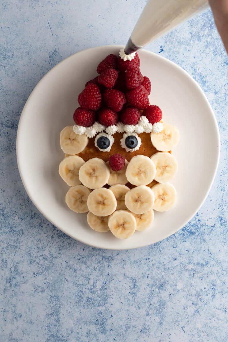 Santa Pancakes - Always Eat Dessert