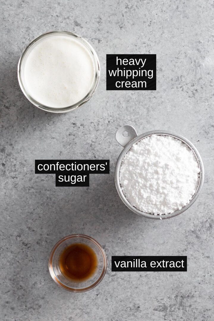 Homemade Whipped Cream - Always Eat Dessert