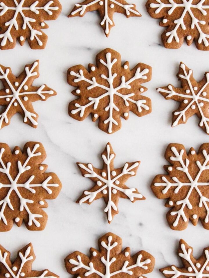 Danish Gingerbread Cookies - Always Eat Dessert