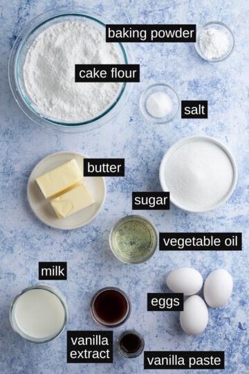 Moist & Fluffy Vanilla Cake - Always Eat Dessert