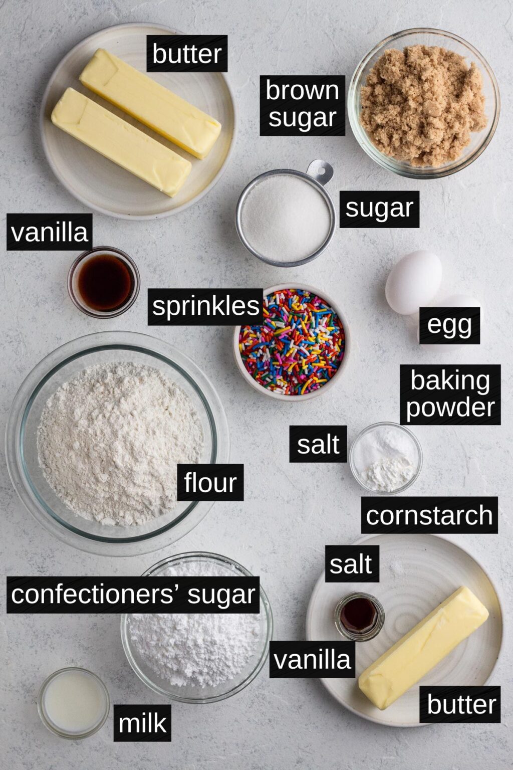Birthday Cake Cookies - Always Eat Dessert
