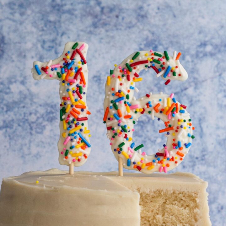 Easy DIY Edible Cake Toppers - Always Eat Dessert
